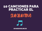 Canciones para practicar el subjuntivo – El español de la calle